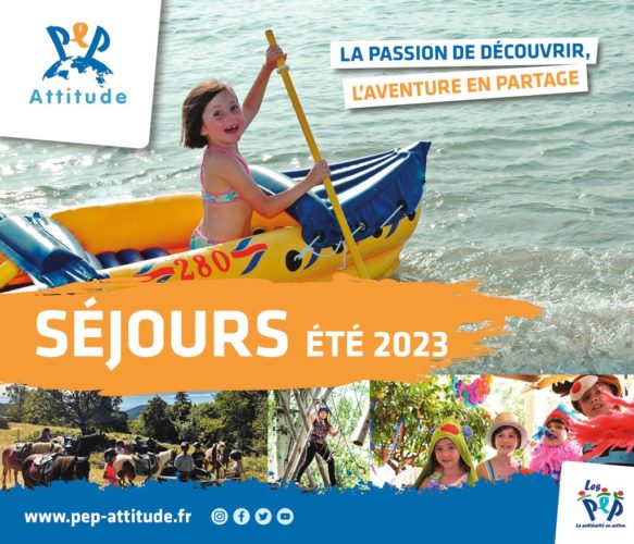 La Une du catalogue vacances été 2023 est disponible ! - LesPep